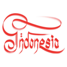 Modern Hand Drawn Indonesia Lettering Sticker