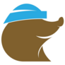 Mole Hat Logo Sticker