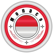 Monaco Badge Sticker