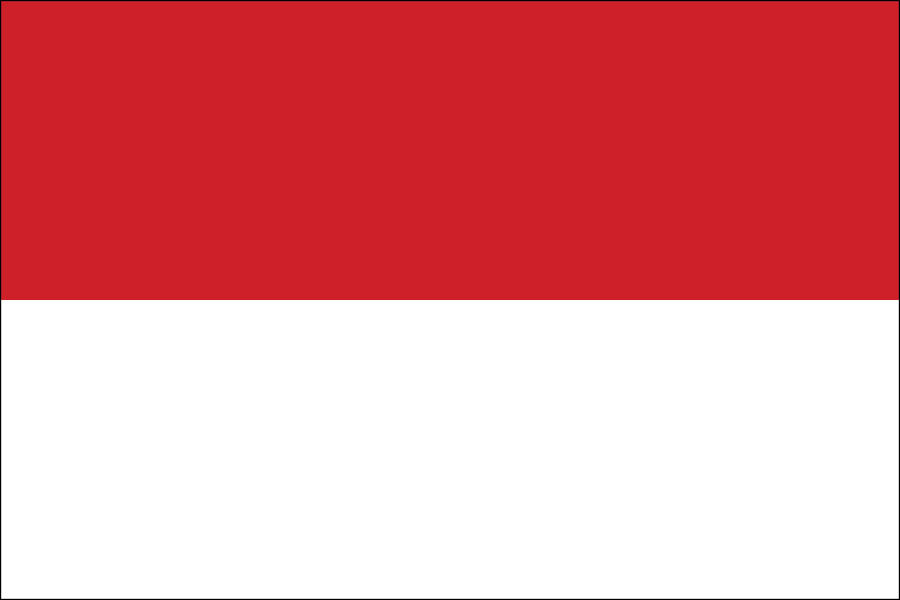 Monaco Flag Sticker