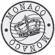 Monaco Stamp Posta Sticker
