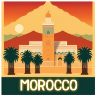 Morocco Stickers