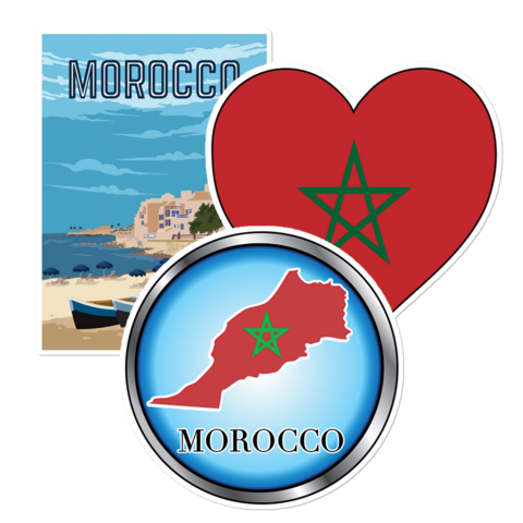 Morocco Stickers