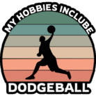 My Hobbies: Dodgeball Sticker