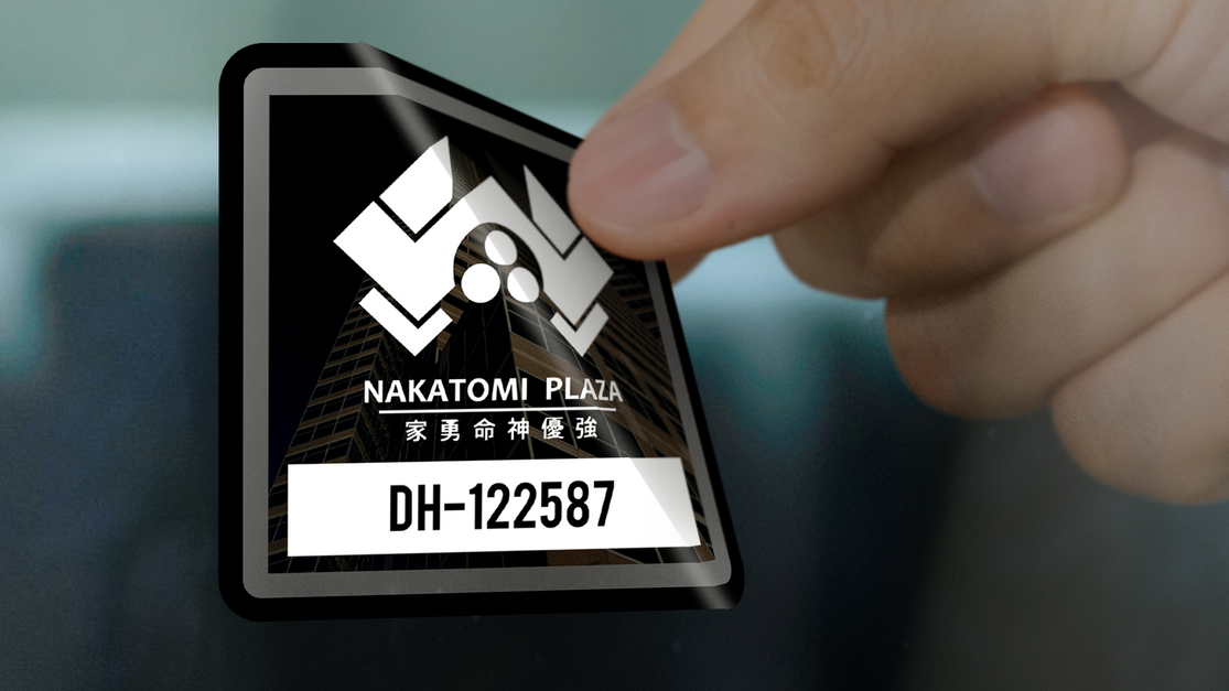 Custom Square Parking Permits | Durable & USA Made