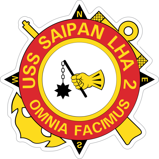 Navy Amphibious Assault Ship Lha 2 Uss Saipan Magnet