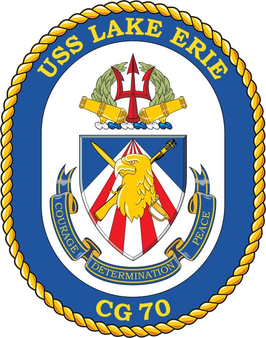 Navy Cruiser Ship Cg 70 Uss Lake Erie Sticker