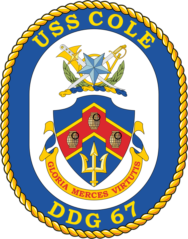 Navy Destroyer Ship Ddg 67 Uss Cole Sticker Shipped Fast & Free!