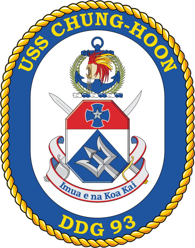 Navy Destroyer Ship Ddg 93 Uss Chung-Hoon Sticker - 50+ Color Options!