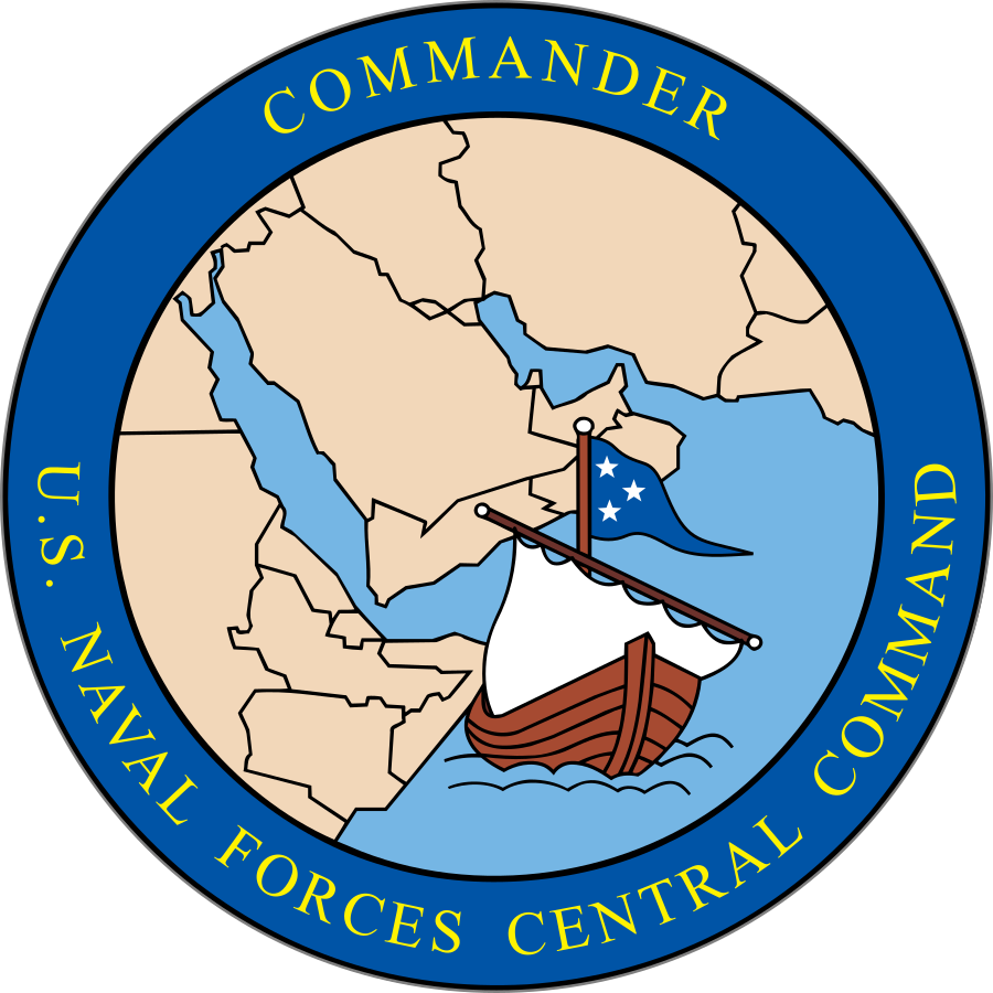 Navy Force Central Command Commander Emblem Sticker
