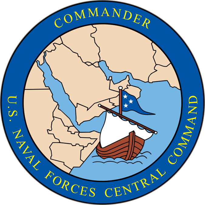 Navy Force Central Command Commander Emblem Sticker