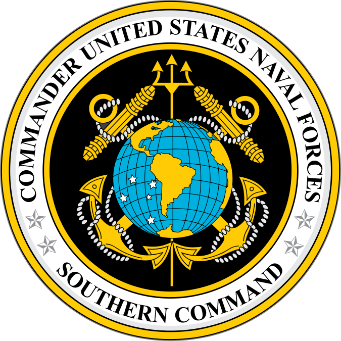 Navy Forces Southern Command Emblem Sticker