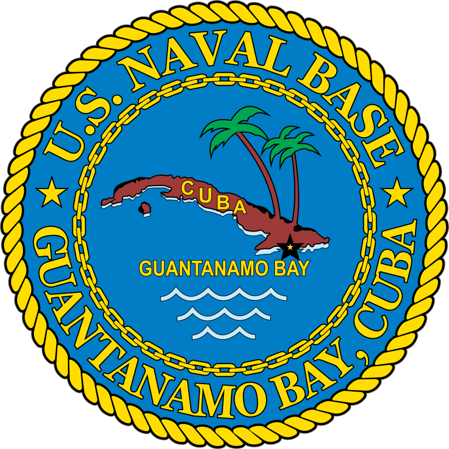 Vibrant, High-Quality Navy Guantanamo Bay Naval Base Emblem Magnets