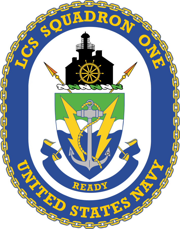 Navy Littoral Combat Ship Lcs Squadron One Sticker