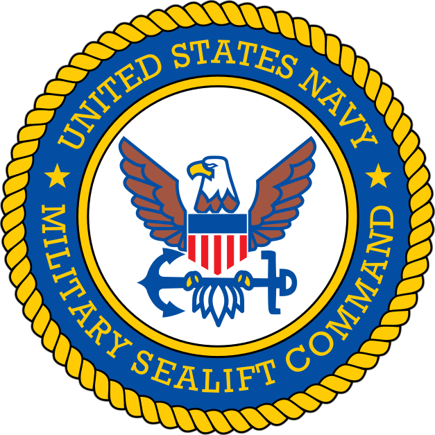 Navy Military Sealift Command Emblem Sticker Shipped Fast & Free!