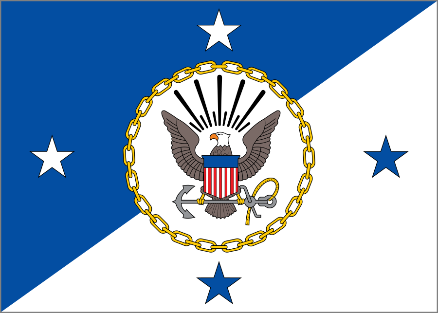 Navy Operations Chief Flag Sticker