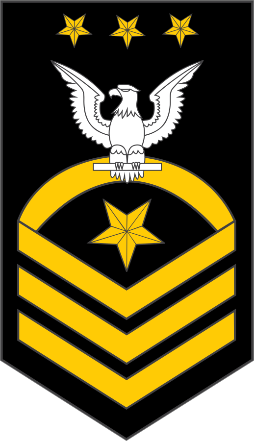 Navy Rank E-9 Master Chief Petty Officer Of The Navy Sticker