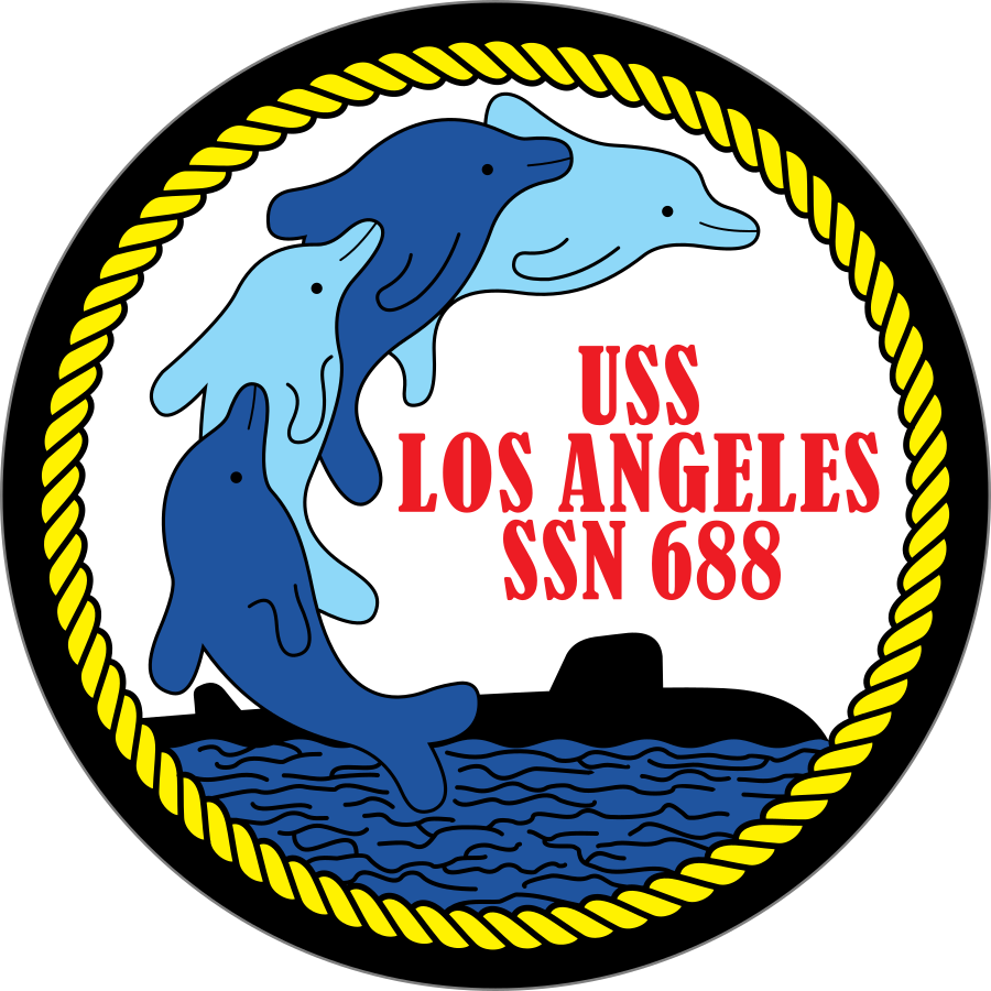 Navy Submarine Ssn 688 Uss Los Angeles Sticker
