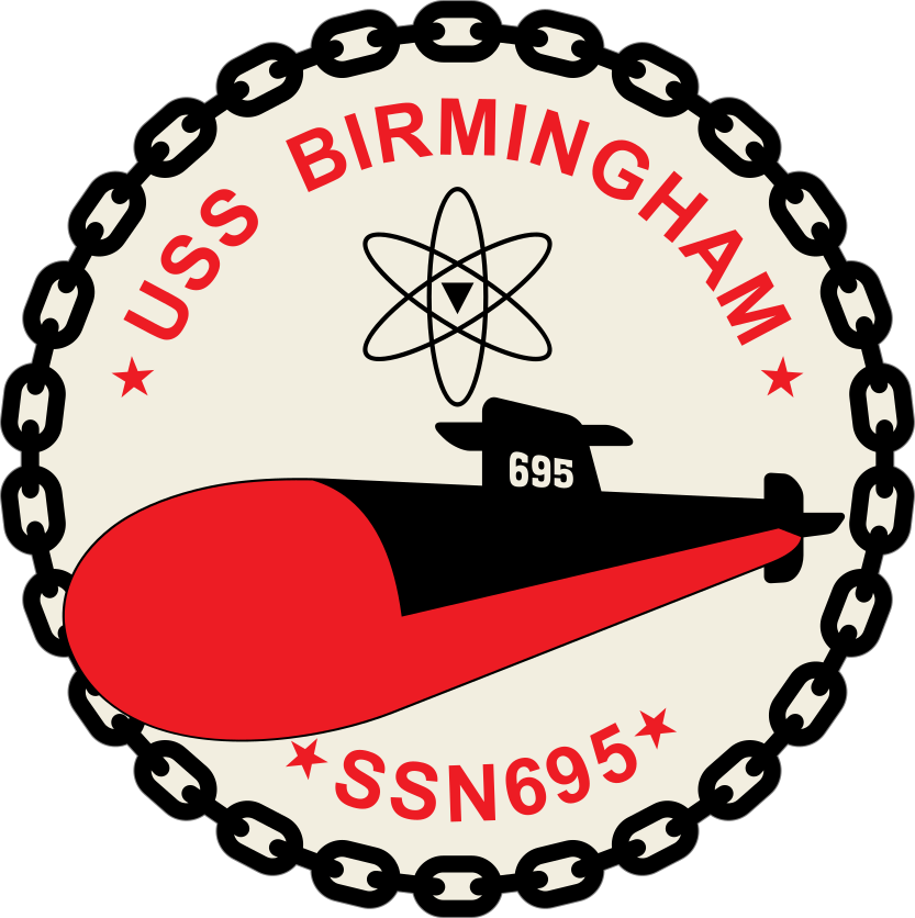Navy Submarine Ssn 695 Uss Birmingham Magnet Shipped Fast & Free!