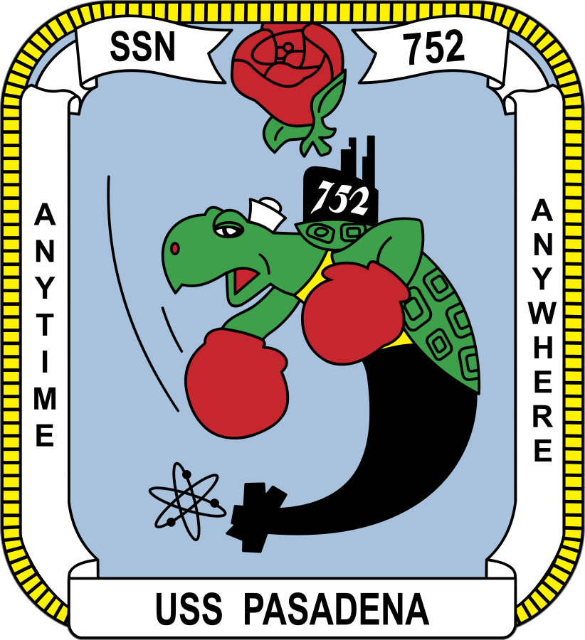 Navy Submarine Ssn 752 Uss Pasadena Sticker