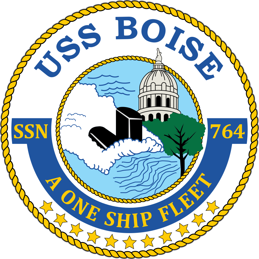 Vibrant, High-Quality Navy Submarine Ssn 764 Uss Boise Magnets
