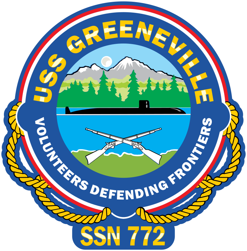 Navy Submarine Ssn 772 Uss Greeneville Sticker Shipped Fast & Free!