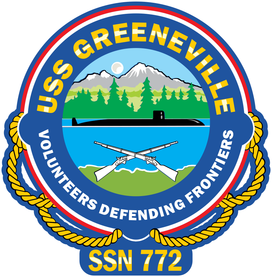 Navy Submarine Ssn 772 Uss Greeneville Magnet