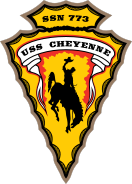 Vibrant, High-Quality Navy Submarine Ssn 773 Uss Cheyenne Stickers
