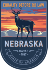 Nebraska Banner Sticker