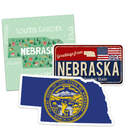 USA State Stickers | Free Shipping