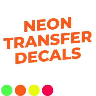 Neon Stickers & Decals | Custom Fluorescent Vinyl in Bold Colors