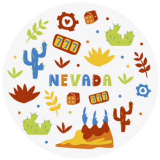 Nevada Car Stickers and Decals