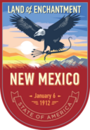 New Mexico Banner Sticker