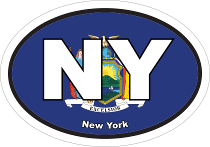 New York Car Stickers and Decals