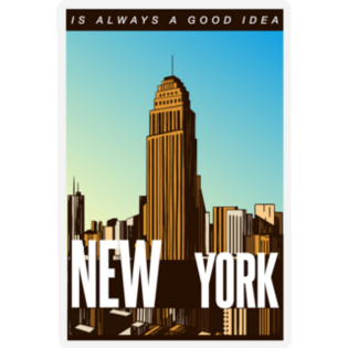 New York Car Stickers and Decals