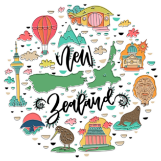 New Zealand Stickers