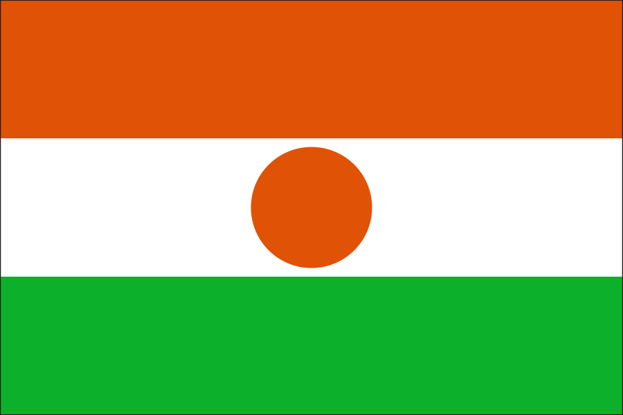 Niger Country Flag Sticker
