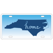 North Carolina State License Plate Sticker