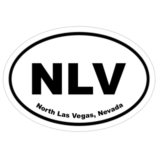 Nevada City Oval Car Stickers & Decals
