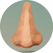 Nose Abstract Illustration Sticker