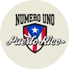 Numero Uno Puerto Rico Tee Design Sticker
