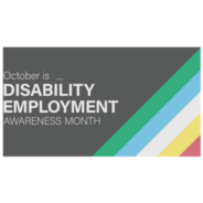 October Is National Disability Employment Awareness Sticker