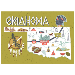 Oklahoma Car Stickers and Decals