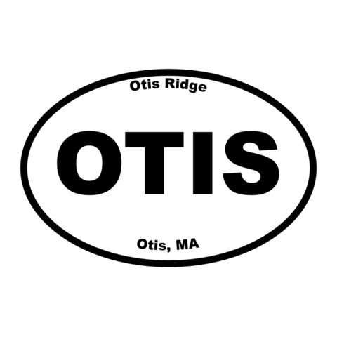 Otis Ridge Oval Sticker