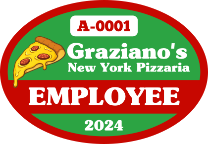 Employee Parking Pass - Custom Staff Parking Permits