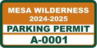 Custom Rectangle Parking Permit Stickers | Car Stickers
