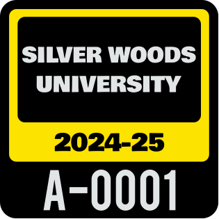 Custom Square Parking Permit Decals | Car Stickers