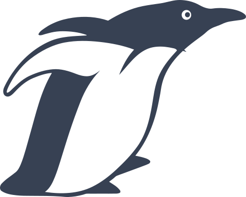 Penguin Diving Sticker - Fast Shipping & No Minimums