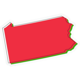 Pennsylvania Car Stickers and Decals