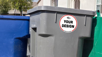 Permanent Stickers & Labels - Long-Lasting Outdoor Adhesive